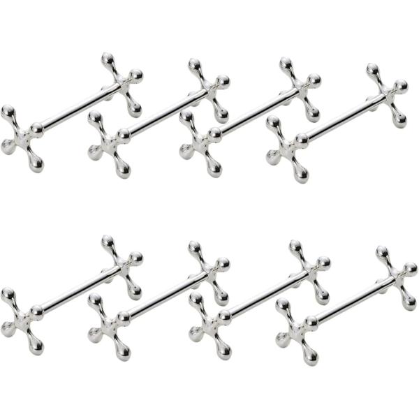 バリエーションコード : 2BJY1O8KFS・ラグジュアリーなカトラリーレスト8cm 8個セットです。Fine diningなどのレストランからご家庭の食卓まで華やかで贅沢な一時を演出するカトラリーレストです。・材質は「亜鉛合金製」で、強...