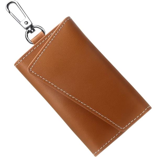 バリエーションコード : 2B618GIUOX(1)「特徴」メンズ・レディースどちらにもおすすめできるシンプルなデザインでありながら高級感漂う本革製のキーケース。デザインだけでなく、大容量の6連フック、カード収納ポケット、便利なカラビナ付き...
