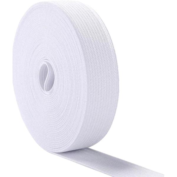 バリエーションコード : 2B240CCSU4・パジャマやパンツ、ズボンのゴム交換に。全長40メートルの業務用織ゴム、太さ3cm（30ミリ）です。・「古くなったゴム替え用に」よれよれになったウエストゴムや裾ゴム、敷布団パッドなどの替えゴムと...