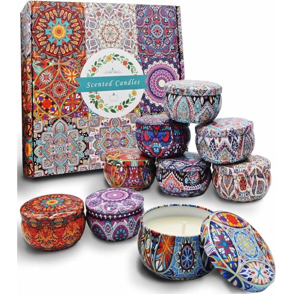 バリエーションコード : 2B2DD01RHK「スタンダートな数種類の香り」 このアロマキャンドルギフトセットにはの9種類のフレグランスが含まれ、アロマテラピーをご家庭でいつでもお楽しみいただけます。スタンダートなバニラ・ローズ・ラベンダー...