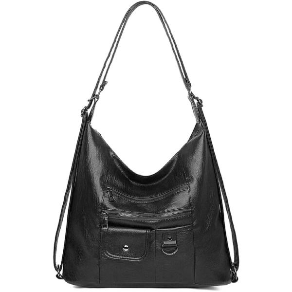 バリエーションコード : 2B2C2ON94N・多機能で高級感溢れる上質なPUレザーで作られたショルダーバッグ。ショルダーバッグ、バックパック(リュックサック）と2通り使える便利な多機能バッグ。収納力抜群でデイリーのお出かけにも１泊旅行用に...