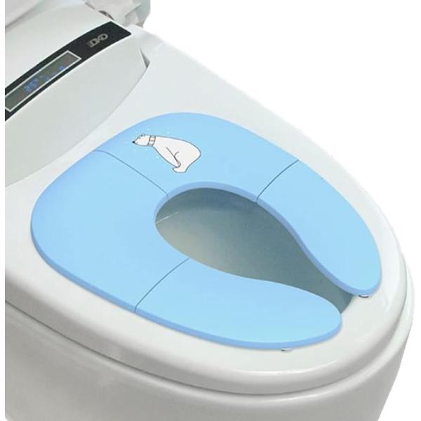 バリエーションコード : 2B2CVOH0YS「外出先のトイレもこれ一台で安心」 コンパクトに折り畳める設計で、お出かけバッグにスッポリ収まります。公園、ショッピングモール、帰省先など、不慣れな場所でも「いつもの便座」で安心してお子様がトイ...