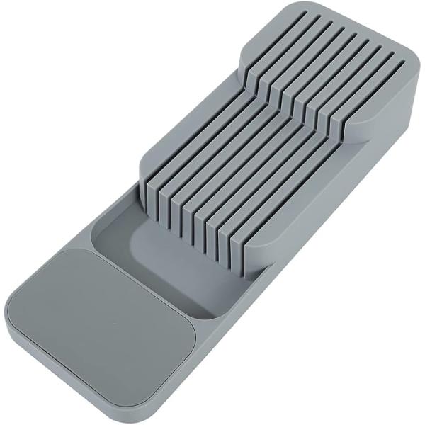 バリエーションコード : 2B2W29KHVR「キッチン周りをスッキリ」包丁の収納にお使いいただける包丁ホルダーになります。ナイフなどのキッチン用品を収納することができ2段に分けて刃物を収納いただけます。「安定する横置きタイプ」横置きタイプ...