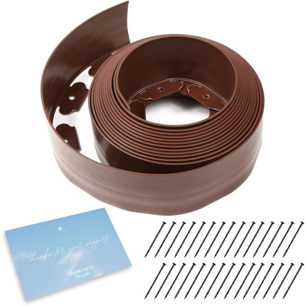 バリエーションコード : 2B958WLN1K「庭づくりに最適な形状と高さ」土留め・芝の根止めや、砂利や人工芝の見切り、花壇づくりに最適な一体型のシートです。連結不要なので土や砂利が漏れません。高さが10cmあるので高低差のある花壇もつくれ...