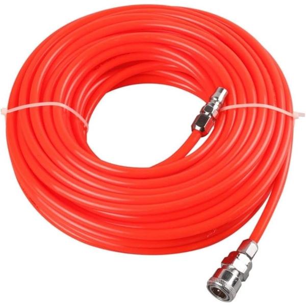 バリエーションコード : 2B2GYYUDRN・ゴムや塩化ビニールと比べ、耐摩耗性や耐圧性に優れるポリウレタン素材を使用。耐油性、耐久性、耐圧性に優れたエアーコンプレッサー用ホースです。・ホースの両端にオス/メスのワンタッチソケット・カプラ...