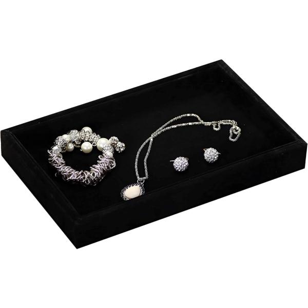 バリエーションコード : 2BUTJIFK4C「アクセサリートレイとして」店舗などで指輪、ネックレス、ピアス、イヤリングなどのアクセサリーや腕時計やメガネをお客様に見せるときのトレイとしてお使い頂けます。素材がベルベットのため、商品を傷つけ...