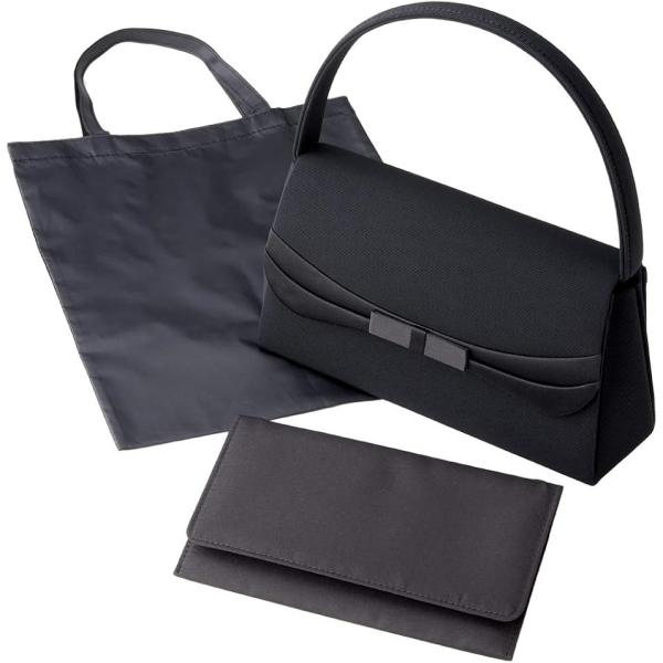 バリエーションコード : 2B2RFN3JIR素材構成: ＊［製品番号］ ALFB02 フォーマルバッグ ブラック＊［アイテム説明］ aniva・organic(アニバ・オーガニック)では、フォーマルシーンにふさわしい、凛とした装いの喪服を...