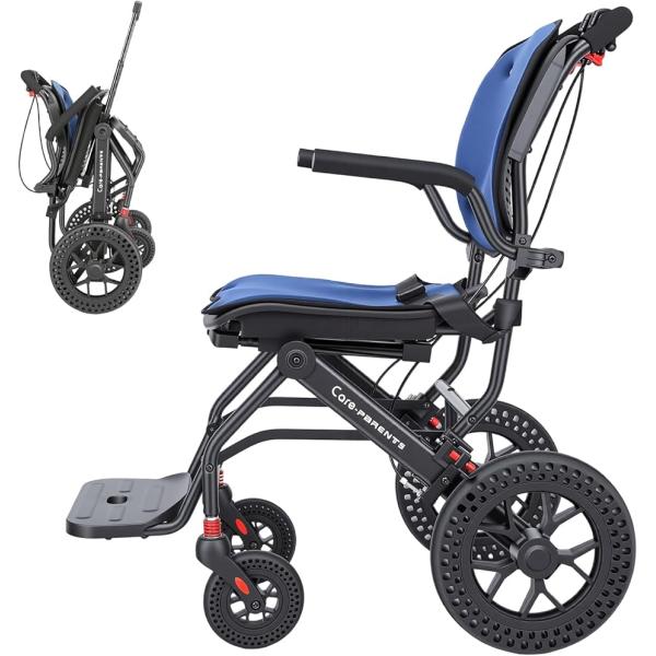 バリエーションコード : 2BJ28VG1G5「製品情報」・車椅子サイズ：80CMx幅52CMx92CM　・折り畳みサイズ：52CMx40CMx78CM　・製品重量：10kg　・最大耐荷重：100kg　・前輪：6インチ ・後輪：12インチ　...