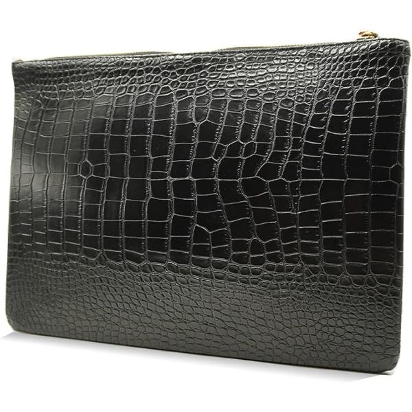 バリエーションコード : 2B2OFGFWQ4・「デザイン」少ないアイテムをコンパクトに持ち運べるシンプルなクロコクラッチバッグ。シックなクロコのデザインですのでフォーマルコーデ、カジュアルなビジネスコーデ、結婚式でも軽やかでスマートな印象...