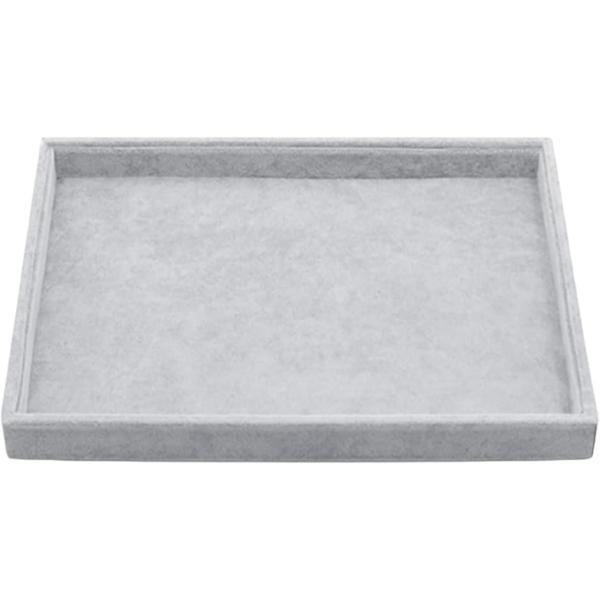 バリエーションコード : 2BJW502C1F「シンプルなアクセサリートレイ」仕切りのないシンプルなアクセサリートレイ。シンプルですが、ベロア調で高級感がある商品になっています。仕切りがないので収納をする際に手間がかかりません。「ジュエリー...