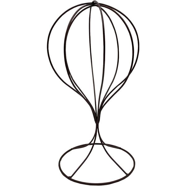 「便利な帽子スタンド」帽子、ウィッグ、カツラの型崩れを防止する便利な帽子スタンドです。型崩れしやすい帽子やウィッグを綺麗な状態のまま保管することができ長く愛用することができます。「安定感あるスタンド」ワイヤータイプの帽子スタンドは網目状にな...