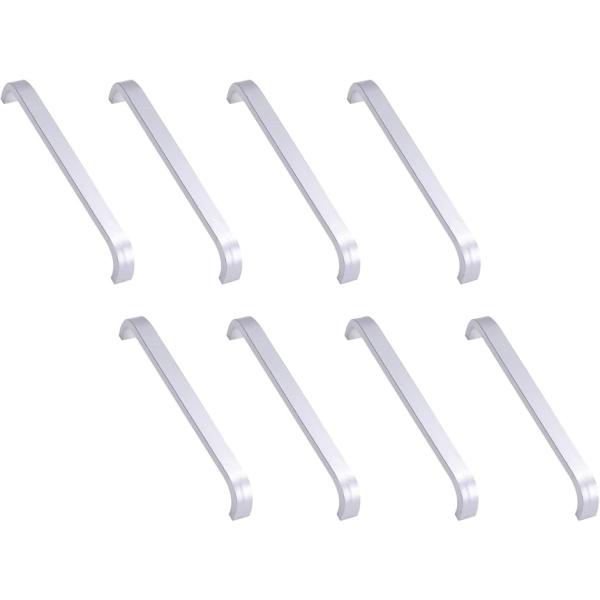 バリエーションコード : 2B2SR6WHJR・シンプルなデザインの、引き出しつまみ8個セット。戸棚や引き出しのDIYや修理にお使い頂ける取っ手です。・ハンドルは弓の形のデザインで、簡単に握ることができ扱いやすいです。平らで滑らかな表面は快...