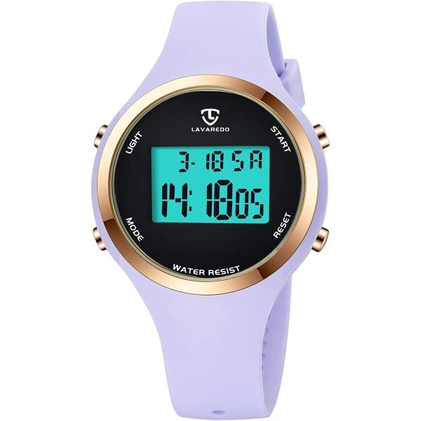 バリエーションコード : 2B2UU2I3SV・「多機能 スポーツウォッチ」：カレンダー、曜日表示、12/24時間制、ストップウォッチ、目覚まし時計を含む多機能デジタル腕時計です。LEDバックライト機能を持ち、暗い環境でも簡単に時間を読み取...