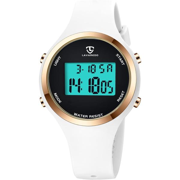 バリエーションコード : 2B2UU2I3SV・「多機能 スポーツウォッチ」：カレンダー、曜日表示、12/24時間制、ストップウォッチ、目覚まし時計を含む多機能デジタル腕時計です。LEDバックライト機能を持ち、暗い環境でも簡単に時間を読み取...