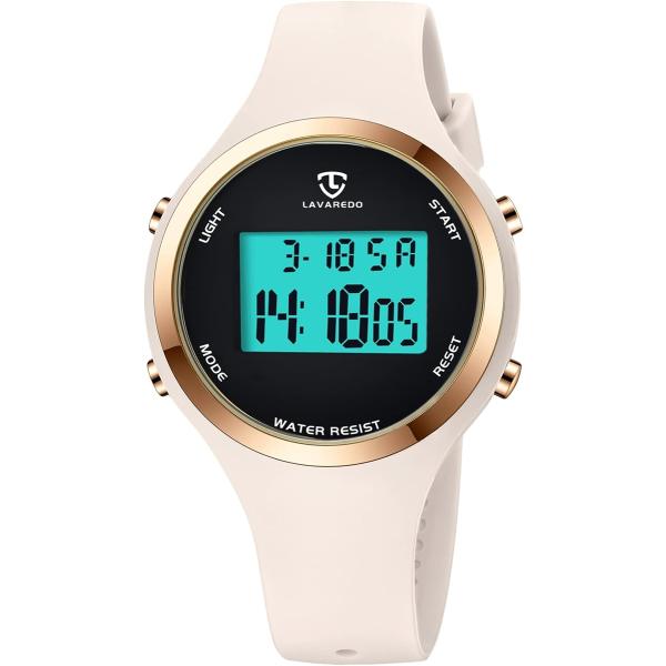 バリエーションコード : 2B2UU2I3SV・「多機能 スポーツウォッチ」：カレンダー、曜日表示、12/24時間制、ストップウォッチ、目覚まし時計を含む多機能デジタル腕時計です。LEDバックライト機能を持ち、暗い環境でも簡単に時間を読み取...