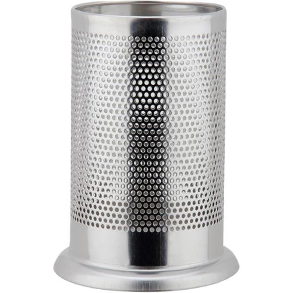 バリエーションコード : 2B2X2TXV3N「通気性の良いデザイン」お箸やフォークなどのカトラリーの保管にお使い頂けるキッチンツールスタンドです。全周と底面にデザインされた穴が空いているため通気性も良く水切りが早くなります。「サビに強いス...