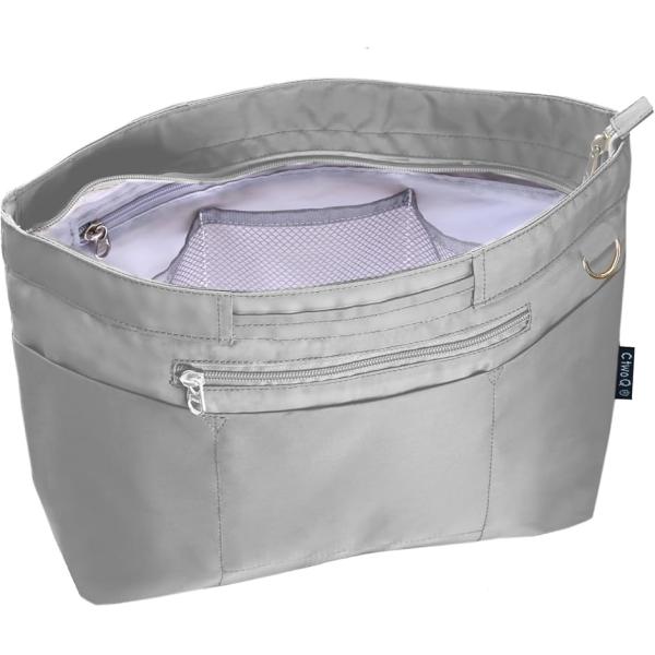 バリエーションコード : 2B29FWLG8C「商品名」CtwoQ バッグインバッグ インナーバッグ 軽量 自立 大容量 収納 バッグ トートバッグ レディース メンズ / カラー：ベージュ、ブラック、ライトネイビー、ワインレッド、エメラル...