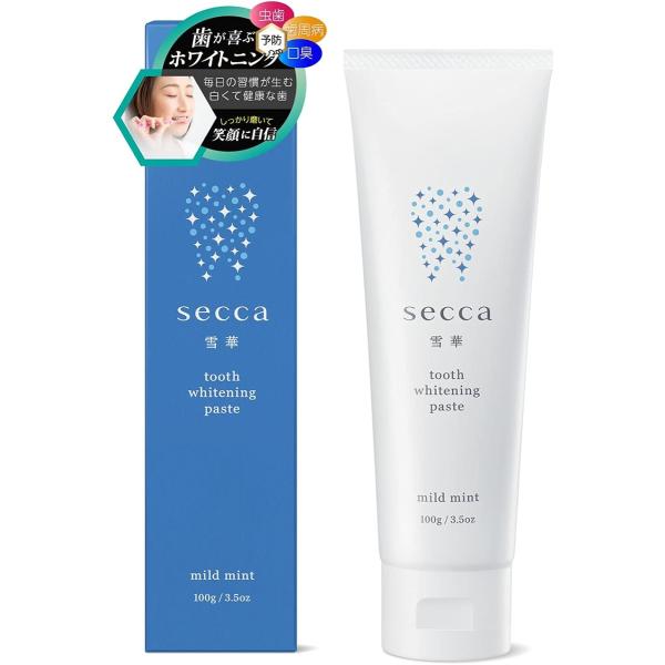 ・「ホワイト ニングx歯の健康(x1)を守る」大切な歯のために欠かせないのが「白さ」と「健康」。seccaー 雪華 ーなら、1本で2つを同時にサポートできます。1本9役のオールインワン口内ケアで爽やかな磨き上がりを、ぜひお試しください。(x...