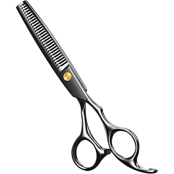 バリエーションコード : 2B2HGNPDU8・「商品詳細」スキばさみ（すき率20-25%）材質: 高硬度ステンレス 製 (全長17cm : 刃長7cm)刃の駆動部分にさび止めの油が付着している場合がございます.・「自然な効果」すきばさみの...