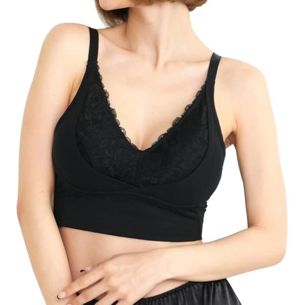 バリエーションコード : 2B4IYF4N34・「内容」綿95％ノンワイヤーナイトブラ・「カラー」ブルー・ピンク・ブラック　「サイズ」S・M・L・XL・「特徴」綿95％ ノンワイヤー 綿混 ストラップ取り外し不可 パッドポケットあり　取り外...