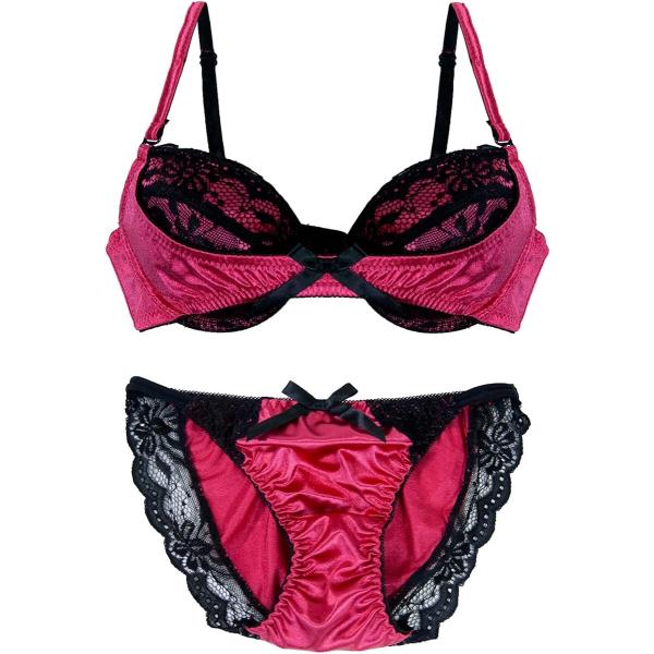 バリエーションコード : 2B4J301T84・＊ブラジャー＆ショーツセット・＊Color ブラック・ピンク・ブルー・パープル・レッド Size A70 A75 A80 B65 B70 B75 B80 B85 C65 C70 C75 C80...