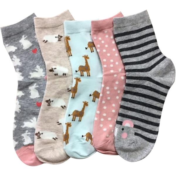 バリエーションコード : 2B6HC43DYS・メイン素材: 綿・素材構成: 100% 綿・動物好きの女子に人気の可愛いソックスセットです。ネコ 犬 ヒツジなどを可愛くデザインした、ショート丈フリーサイズの使い易い靴下を５足セットにしました...
