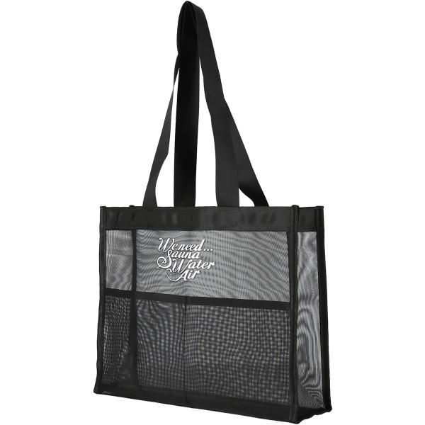 バリエーションコード : 2B4OQN10GT・PrimalBlueからサウナ用メッシュトートバッグが登場 サウナや銭湯はもちろん、ジムやプール用としても活躍します。・「素材」 PVC（厚さ0.3mm）耐静荷重：10kg「サイズ」 長さ35...