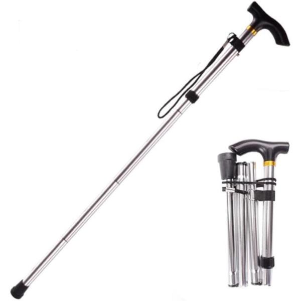 バリエーションコード : 2B4V3H48CH「折り畳み式」持ち運びに便利な折り畳み式の杖です。コンパクトに４つ折りで畳むことができ、収納にも場所を取りません。使うときは支柱内の二重ゴムが組み立てを補助するため、力をほとんど使わなくても誰で...