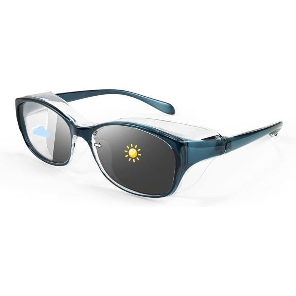 バリエーションコード : 2B4W6KUGWD・「フレーム」TR90を採用した軽量かつ安全な・「レンズ」耐衝撃PC防曇調光変色レンズ・「花粉対策 」花粉やホコリからやさしく目をガードします、花粉やホコリをしっかり防ぐゴーグルタイプの花粉メガ...