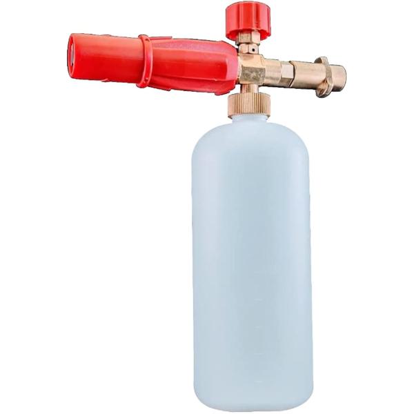 ・「ケルヒャー K1〜K7高圧洗浄機 対応」 ・ノズル：泡ジェット 泡スプレー パターン ・Karcher Kシリーズアダプター用フォームガン。・接合部(ジョイント)が真鍮（黄銅）製部品でできており耐久性に優れています。（写真をご確認くださ...