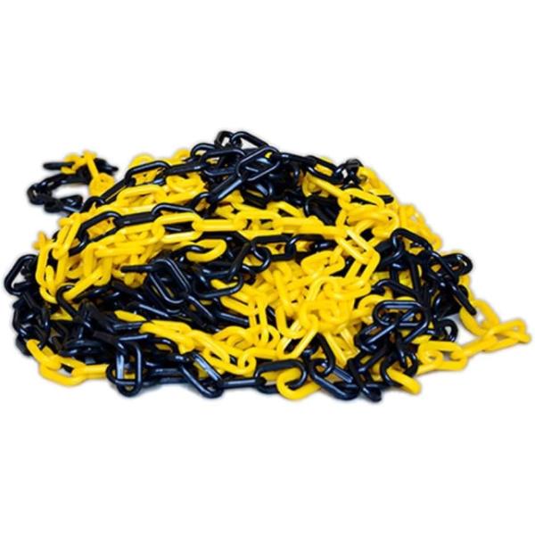 ・商品概要：カット チェーン / サイズ：10m（厚さ6mm）カラー 黄黒 ／イエロー ブラック ／重さ440g・活躍場所：黄色 黒色 なので目立って玄関先に使用することで防犯効果が見込めます＊区画 整備 用品としてつかえるので 工事現場 ...