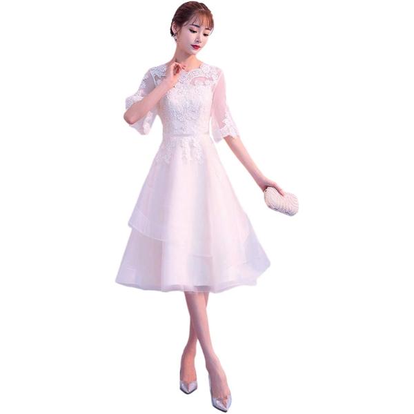 ウエディングドレス カラードレス パーティードレス 花嫁 ブライダル 二次会 カクテルドレス 披露宴 お呼ばれドレス ミセス 発表会 ロングドレス 結婚式優雅さには抵抗できない。パーティードレス 大きいサイズ二次会 ドレス 花嫁 演奏会 ド...