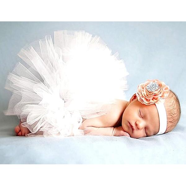バリエーションコード : 2B66IY1Y5C・v赤ちゃん新生児のニューボーンフォト、寝相アート、月齢フォトなどの撮影の小道具にお使いになると、とっても可愛く素敵なお写真になります。・v新生児用のバレリーナのコスチューム衣装です。ベビーコス...