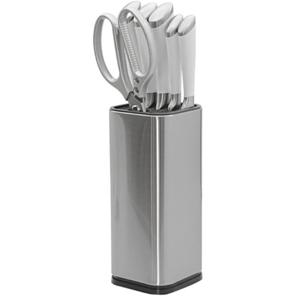 「キッチンを快適に」包丁の収納にお使いいただける包丁スタンドになります。垂直に収納するため水きれも良く、刃も隠れますので怪我を防止することができます。「丸洗い可能で衛生的」ステンレス製のため錆びにくくカビなども発生しにくいので衛生的です。「...