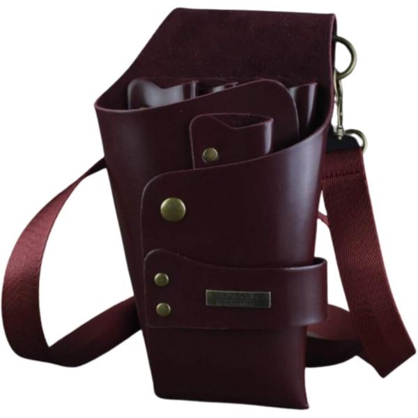 バリエーションコード : 2B6XWSGYC1・＊合成皮革で作られた高級感あふれるシザーケースです。・＊サイズ：20cm x 11cm 、ハサミ５丁入れ・＊高級感たっぷりでおしゃれです。スペアとしても活躍できます。・＊全ての美容師・トリマー...