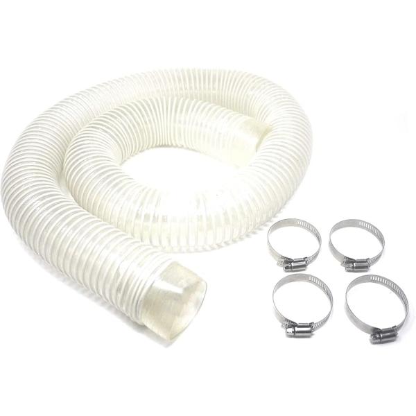 バリエーションコード : 2B8CCO3O66・自作サイクロン集塵機用のフレキシブルホースになります。・丈夫でやわらかく、柔軟性があります。・商品内容 フレキシブルホース 1個、ステンレスホースバンド 4個・材質 フレキシブルホース PVC...