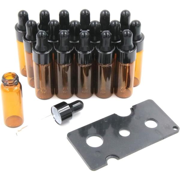 バリエーションコード : 2B8CHWT8XD欠けにくく熱衝撃や温度変化に強い“耐熱ガラス（ホウケイ酸ガラス）”を素材とした容器で遮光性も高く、エッセンシャルオイルや化粧水などを小分けして毎日の使用にも使い易い、スポイトタイプのボトルセット...