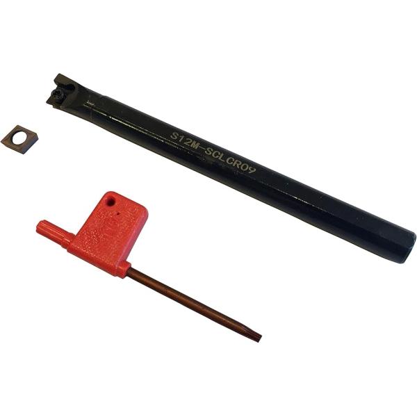 バリエーションコード : 2B8DD2X6I9・内径旋削加工時に用いられる旋削用バイトです。・鋼用チップ（CCMT09T304） 1個、チップ取付けレンチ付属、樹脂ケース入り。・品番：MR242-S12M-SCLCR09・材質：鋼、シャンク...