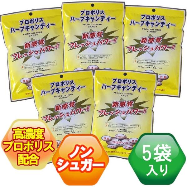 バリエーションコード : 2B2GO4FPQU「高濃度プロポリス」高品質ブラジル産プロポリスを1粒に約80mg配合したプロポリスキャンディーです。１粒わずか４Kcalのノンシュガー低カロリー飴となっています「プロポリス配合」ブラジルで良いプ...
