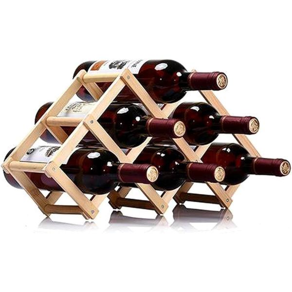 バリエーションコード : 2B8JPNWCW4・折りたたみ式の木製ワインラックです。・ワイン好きの方におすすめ＊木目を生かしたやさしいナチュラルな風合いの天然木の素材を使用。和風・洋風にこだわらず、コーディネートしやすいです。・ワインを天然...