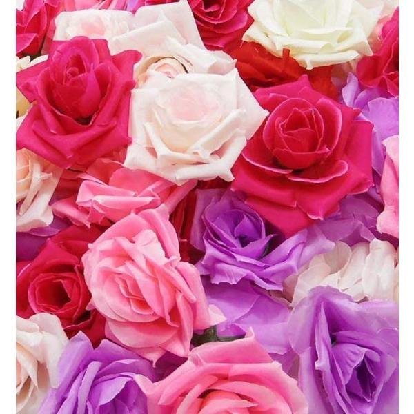 バリエーションコード : 2B6XPCN4SY・様々なカラーのバラの造花各種50個セットです。・結婚式や二次会など様々なイベントシーンで活躍する造花セットです。・あなたの人生のイベントを造花で彩りましょう＊・もちろん店舗などブライダルシーン...