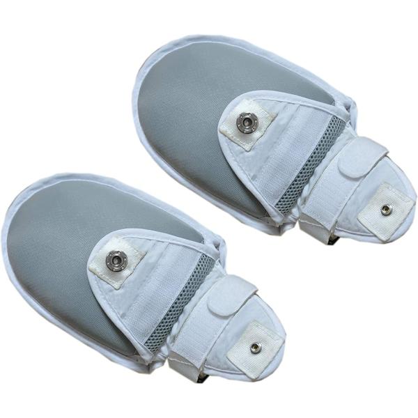 「手をしっかりと保護」介護用ミトンは内部がゆったりしていても、細かい手の動きをガードできます。手指で体を引っ掻いたり、点滴の抜き取りを防ぐことに役立ちます。「特殊なホックで簡単に取り外せない」ボタンを押さないとはずすことが出来ない特殊なホッ...