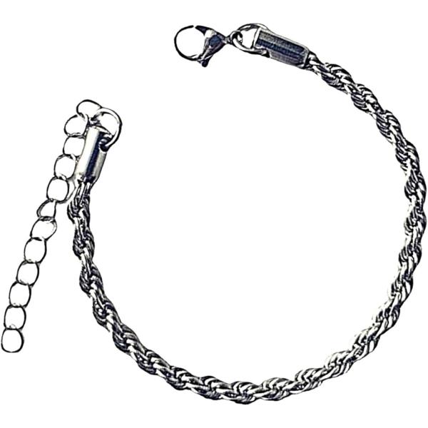 バリエーションコード : 2B8N9KU9TDブレスレット幅：約0.35cm / 素材：ステンレス合金高見えアクセサリー / メンズ・レディースどちらにも。シンプルなチェーンブレスレットなのでどんなスタイルにも相性抜群。