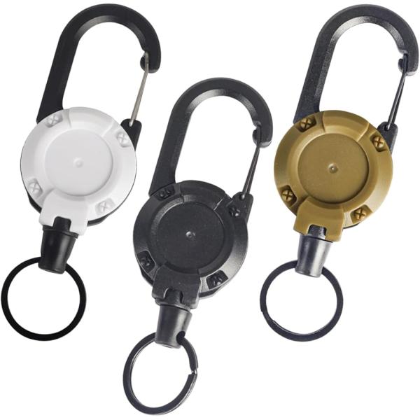 バリエーションコード : 2B90IDDO3G「商品特徴」 金属製で丈夫なスチールワイヤーを使用しており、アウトドアや釣り、鍵やICカードの落下や紛失防止に役立ちます。カラビナとクリップ付きで、ベルトループやリュックに簡単に取り付け可能。軽...