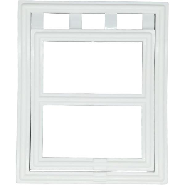 バリエーションコード : 2B90QNDH1H愛犬や愛猫のために設計されたこの網戸用ドアは、ペットが自由に出入りできる快適な空間を提供します。わずかな力で簡単に開閉でき、大きな扉が出入りをスムーズにサポート。シンプルなデザインは窓の美観を損...