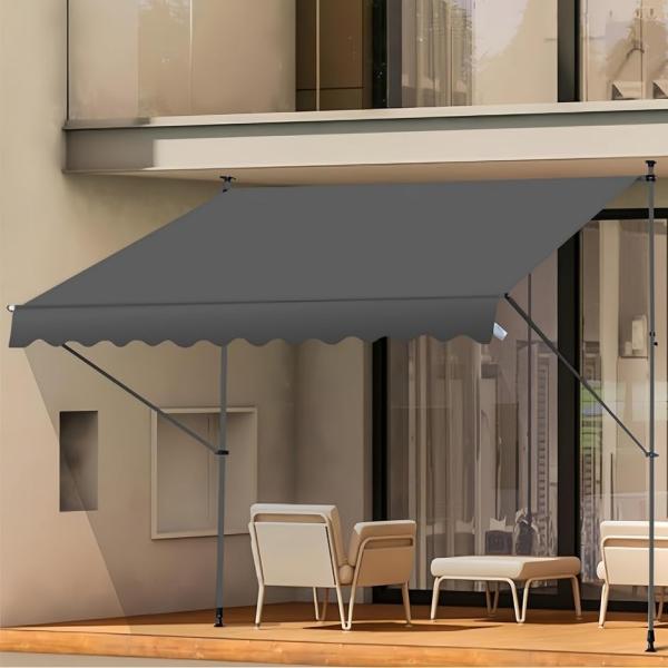 バリエーションコード : 2BU4UDQ81S「商品仕様」サイズ(約)：幅200cm 、奥行き120cm、高さ200cm〜300cm カラー：グレー　天井やドアの高さに合わせて、ブラケットの高さを自由に調節できます。「簡単な取り付けで穴をあ...