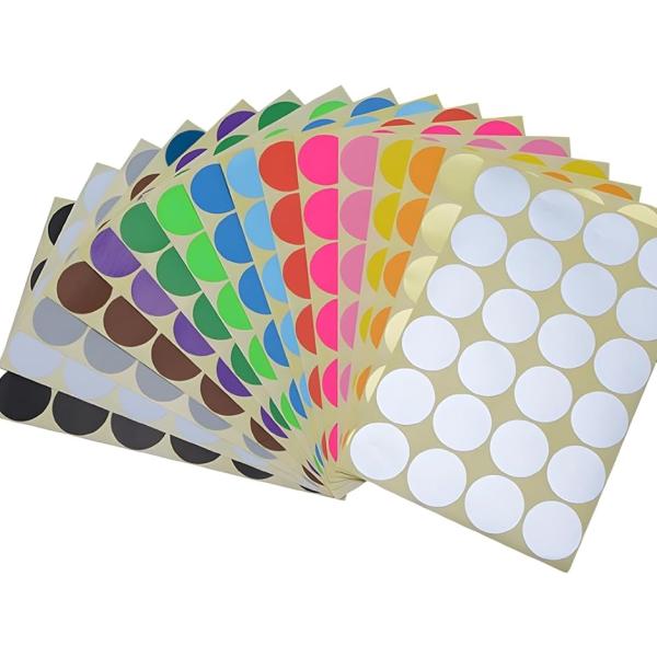 バリエーションコード : 2B93I1U2CLカラフルなラベルシールで、オフィスや家庭での整理整頓に大活躍します。破れにくく、強力な粘着力でしっかりと貼り付きます。手書きや印刷も可能で、用途に応じたカスタマイズが簡単です。「仕様」サイズ：3...