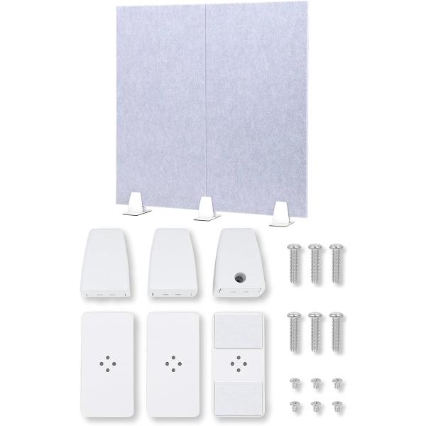 バリエーションコード : 2B9D29DO82私だけの仕事空間 ： 吸音 x 防音 効果でノイズを軽減。デスクにパーテーションを置くだけで電話もクリアに快適に。視線が気にならない集中空間 ： 卓上から高さは一般的な40〜50cmでは無く、6...