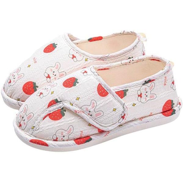 バリエーションコード : 2BUYS1G1V9女性用 介護・リハビリ・マタニティ シューズイチゴ柄、アボカド柄　サイズ23cm〜26cm　4サイズご用意しております。素材 アッパー：綿 ソール：PVC　重量 約160g（片足）テープ開閉 滑...