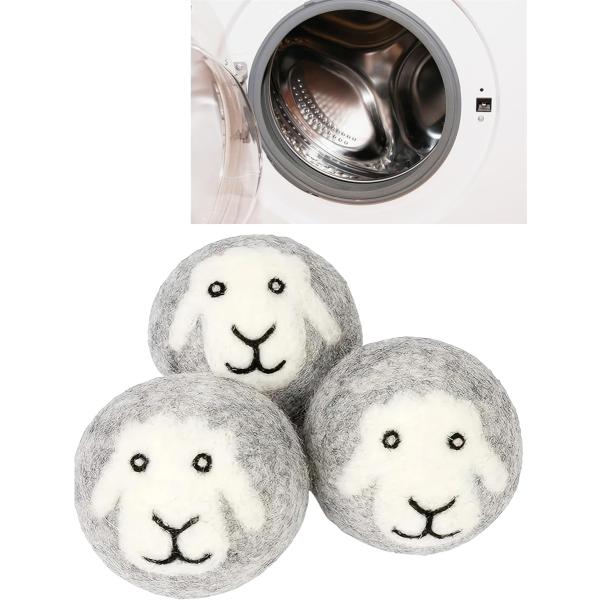 バリエーションコード : 2B952QNKQU「乾燥力抜群」ウール製の乾燥機用ボール・ドライヤーボールです。乾燥機利用時に時間を短縮し、衣服の静電気やしわ、絡みを軽減し、ペットの毛を取り除きます。湿気の多い環境でも耐久性があるのが特徴で、乾...